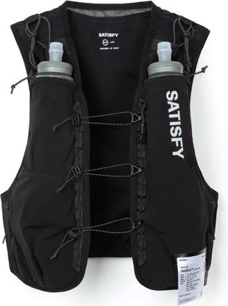 SATISFY Satisfy, Homme, Vestes, Noir, Taille: L Justice Cordura 5L Hydration Vest