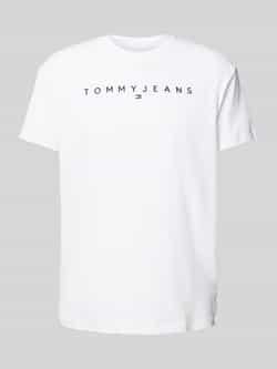 Tommy Jeans T-Shirt mit Label-Stitching