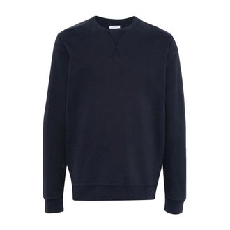 Sunspel Homme, Sweatshirts et sweats à capuche, Bleu, Taille: S Loopback SweaT-shirt