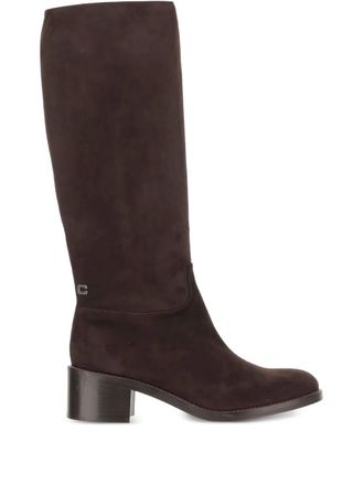 Carel Brighton Stiefel aus Wildleder 50mm - Braun