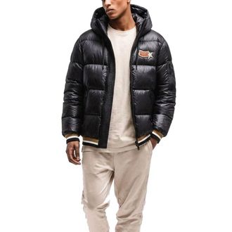 Herno Mens Black Polyamide Bomber Clothing