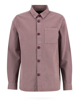 Barbour Festes Overshirt aus Baumwolle in Washed-Qualit&auml;t in