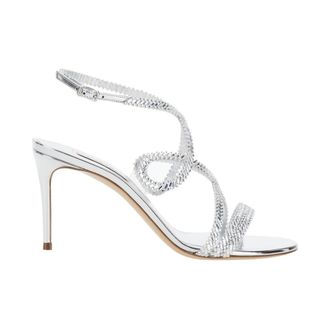 Casadei Femme, Chaussures, Gris, Taille: 41 EU Josephine Julia Sandal