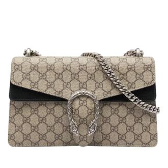 Gucci Sac bandouli&egrave;re Dionysus Pre-owned - Femme - Pre-owned - Beige - Taille: ONE Size