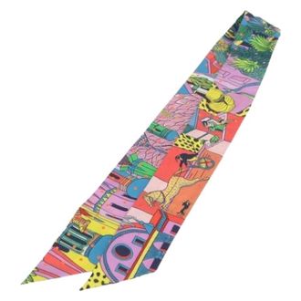 Herm&egrave;s Pre-owned Vintage Silk Scarf - Femme - Pre-owned - Multicolore - Taille: ONE Size