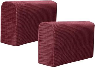 FAVOMOTO VICASKY 2Pcs Housse Accoudoir Canap&eacute;, Housse Canap&eacute; Extensible Housse Canap&eacute; Extensible, Couvre Accoudoirs Housses de Canap&eacute;, Couvre Canap&eacute; &Eacute;lastique 