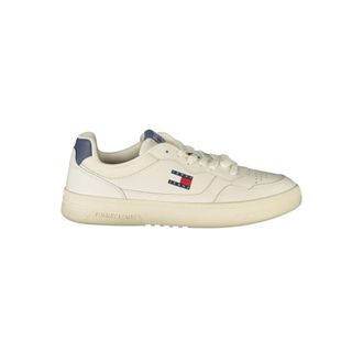 Tommy Hilfiger Leather Sneaker - - Shoes - Herren - Beige - 46 EU