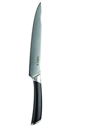 Zyliss Comfort Pro 20cm Fleischmesser, Extra Scharfe Deutscher Edelstahl, Antibakterieller Griff, K&uuml;chenmesser, Tranchiermesser, Sp&uuml;lmaschinenfest, 25 Jahre 