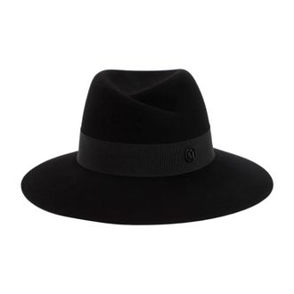 Maison Michel Virginie Hut - - Accessories - unisex - Schwarzk - S