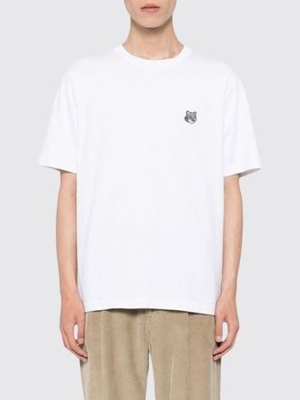 Maison Kitsun&eacute; T-shirt en coton avec &eacute;cusson logo Chillax Fox