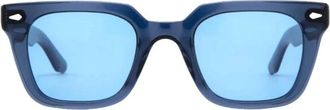 Moscot unisex, Accessoires, Bleu, Taille: 48 MM Grober SUN Navy Celebrity BL Lunettes de soleil