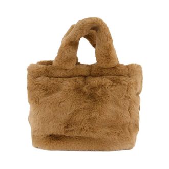Herno Tasche aus weichem Kunstfell und Chamonix-Nylon - - Bags - Damen - Braun - ONE SIZE