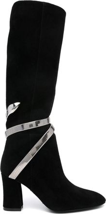 Rene Caovilla Juniper Stiefel 80mm - Schwarz