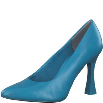 Marco Tozzi Damen Pumps, Trapezabsatz, weiches FEEL ME Fußbett, ideal für Business und Freizeit