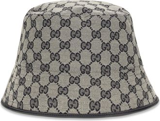 Gucci 8757403HBNH GG Canvas Bucket Hat - Blue
