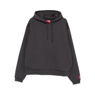 The North Face Schwarzer Kapuzenpullover mit Kordelzug - - Sport - Herren - Grau - M