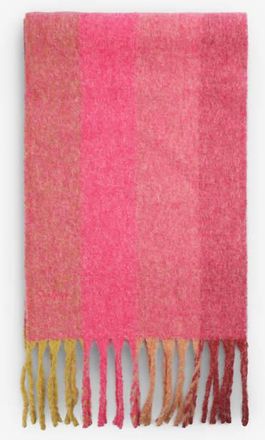 Scalpers Écharpe à rayures multicolores