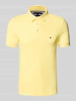 Tommy Hilfiger Slim Fit Poloshirt aus Baumwoll-Elasthan-Mix
