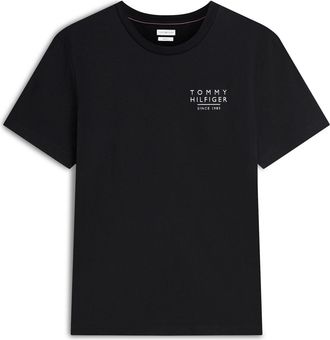 Tommy Hilfiger Shirt Wavy Flag Back Graphic