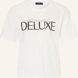 Monari Monari T-Shirt Mit Schmucksteinen weiss