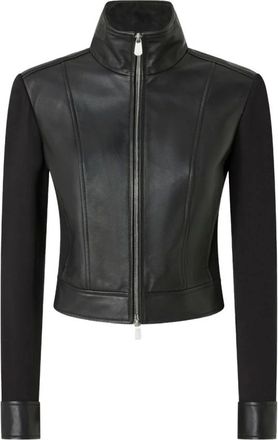 Pinko Pinko, Femme, Vestes, Noir, Taille: 40 FR Manteaux &Eacute;l&eacute;gants pour Femmes