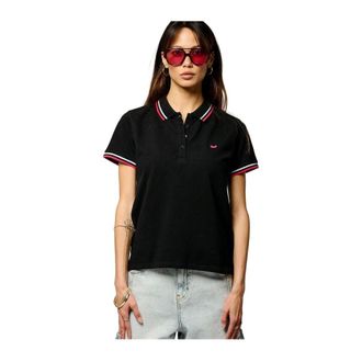 Kaporal Femme, Tops, Noir, Taille: 44 FR Polo Chemises