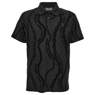 Versace Jeans Couture T-Shirts und Polos - - Tops - Herren - Schwarzk - XS