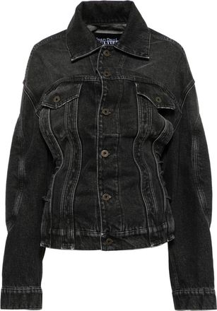 Jean Paul Gaultier Klassische Jeansjacke - Grau