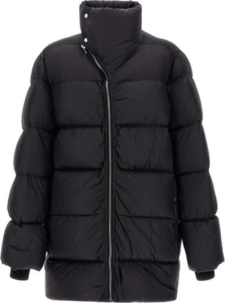 Rick Owens Homme, Vestes, Noir, Taille: XL Manteau en duvet Turtle