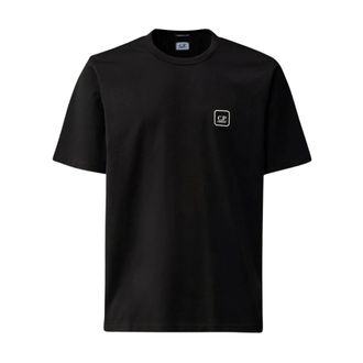 C.P. Company C.p. Company, Homme, Tops, Noir, Taille: S T-shirt Urban Tech Jersey Noir