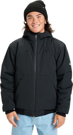 Quiksilver Brooks 3K - Cold Weather Hooded Jacket for Men - Winterjacke - Männer - XL - Schwarz