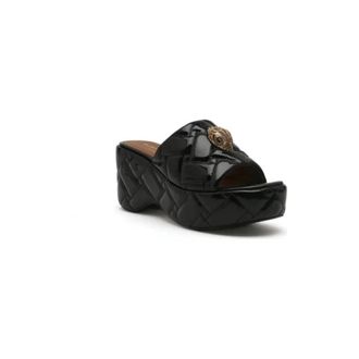 Kurt Geiger Kensington Wedge Mule 820 - - Shoes - Damen - Schwarzk - 37 EU