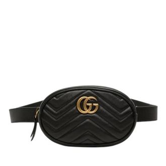 Gucci Pre-owned Gesteppte G&uuml;rteltasche - - Pre-owned - Damen - Schwarzk - ONE SIZE