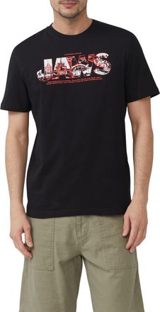 s.Oliver T-Shirt aus Baumwolle mit Jaws&copy; UCS LLC-Print