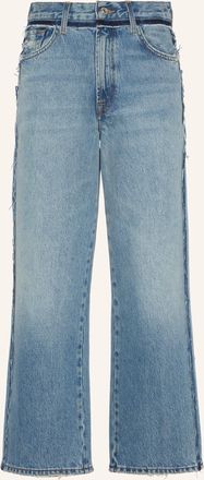 7 For All Mankind Jeans Straight Straight Fit blau