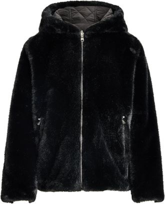 Ralph Lauren REVERSIBLE QUILTED & FAUX-FUR COAT