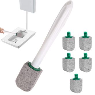 Generic Toilettenreiniger - Reinigungsbürste mit langem Griff, langlebige Borsten, Tiefenreinigung | Haushalts-Toilettenreinigungszubehör mit Hartwasser-Färbe