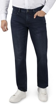 Stooker Frisco Thermo Herren 5-Pocket-Jeans Straight Fit Denim clean wash gerade lang