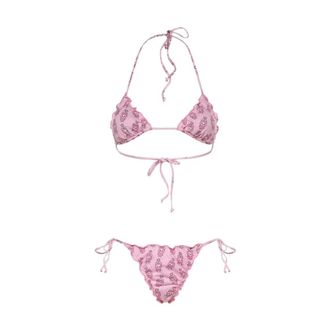 MC2 Saint Barth Sagitami Puppy Charms Mini 20 - - Swimwear - Damen - Rosa - L