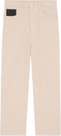 Dr&ocirc;le de Monsieur Homme, Jeans, Beige, Taille: W32 Jeans droits