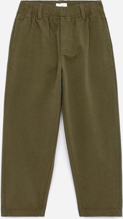 Arket Baumwoll-Chino Mit Schmal Zulaufendem Bein -Grün