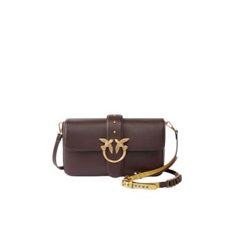 Pinko Pinko, Femme, Sacs, Brun, Taille: ONE Size Love One Classic Slouchy