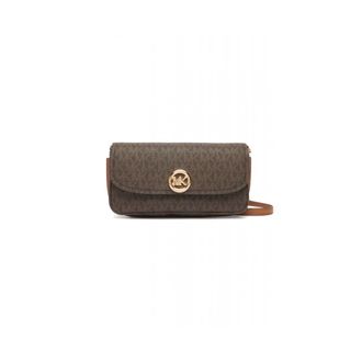 Michael Kors Femme, Sacs, Brun, Taille: ONE Size Nolita Small Signature Logo Crossbody