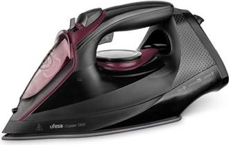 Ufesa Cooper Dampfb&uuml;geleisen, Leistung 2800W, Dampfsto&szlig; 200g, Dauerdampf 40g/min, Keramiksohle, 3-in-1-Antikalk-System, Tropfstopp, Vertikal- und Trockenb&uuml;g