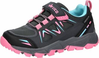 Lico Unisex Kinder Allen Vs Trekkingsschuhe, Anthrazit Pink T&uuml;rkis, 38 EU