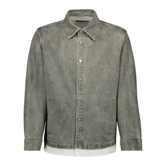 Iro Graues Denim-Hemd Fr&uuml;hling-Sommer 2025 - - Jackets - Herren - Grau - L