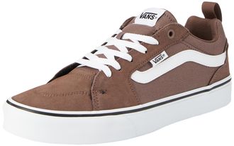 Vans Herren Filmore Sneaker, Suede Canvas Deep Taupe White, 42.5 EU