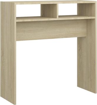 Generic Konsolentisch, Konsole, Beistelltisch, Flurtisch, Sideboard, Ablagetisch, Wandtisch, Frisiertisch, Schminktisch f&uuml;r Flur/Wohnzimmer/B&uuml;ro, Holzwerkstof