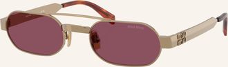 Miu Miu Sonnenbrille Mu b52s gold