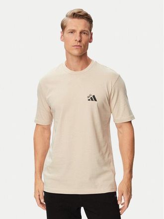 adidas T-Shirt Sushi Graphic KT9708 Hellbeige Regular Fit